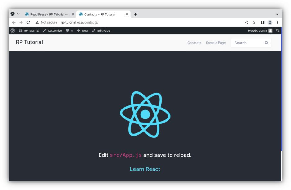 React with WordPress Tutorial - Rockiger