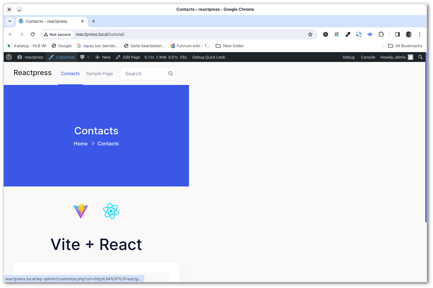 React With Wordpress Tutorial Rockiger